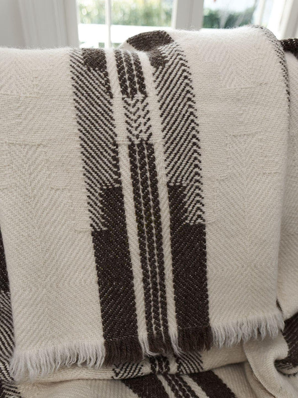 Bulgarian Wool Blanket – Cream | Rodopska Takan - Made Good